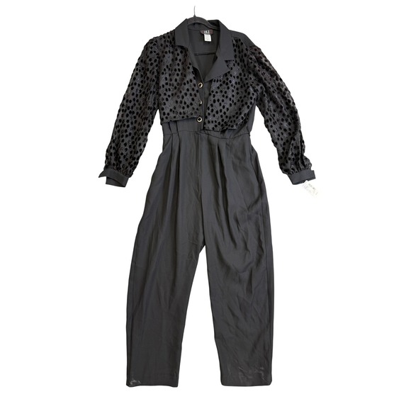 Source Unknown | Pants & Jumpsuits | Vintage Jsj Petites Jumpsuit ...
